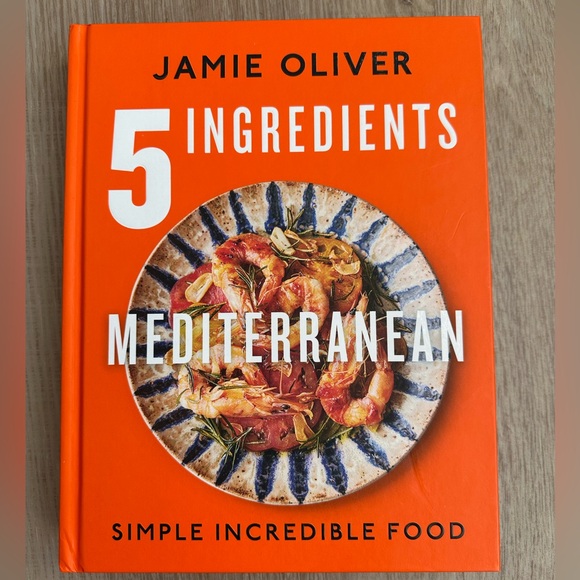 Cookbook - Jamie Oliver | Kitchen | Nwot 5 Ingredients Mediterranean ...